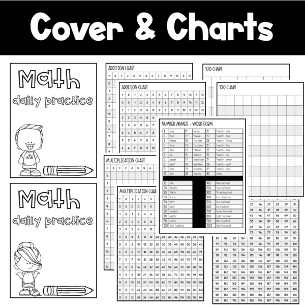 Math Daily Practice / Dry Erase Binder / Fundamentals practice | Made ...