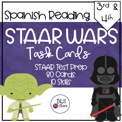 Spanish Reading Skills Task Cards / Tarjetas de Habilidades de Lectura ...