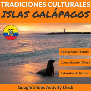 Islas Galápagos - Ecuador - Cultural Presentation & Activities (SPA ...