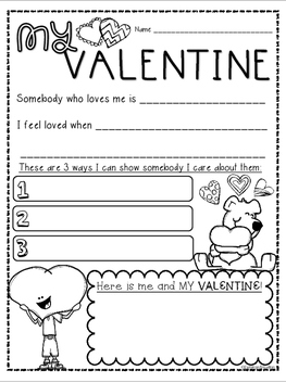 Valentine's Day Writing Activity Freebie | Made By Teachers
