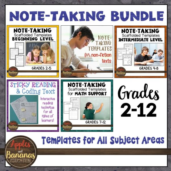 Note-Taking Bundle | Made By Teachers