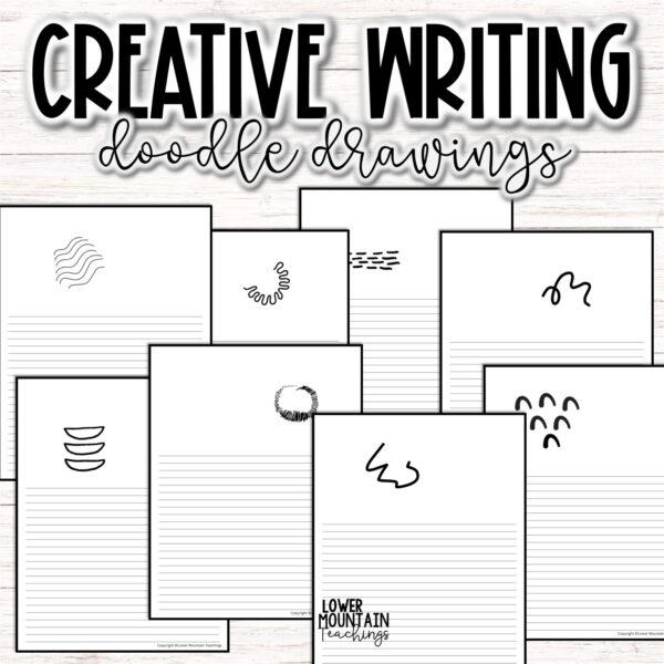 Doodle Draw Write Activity Literacy Centers or Morning Bell Work for 30 ...