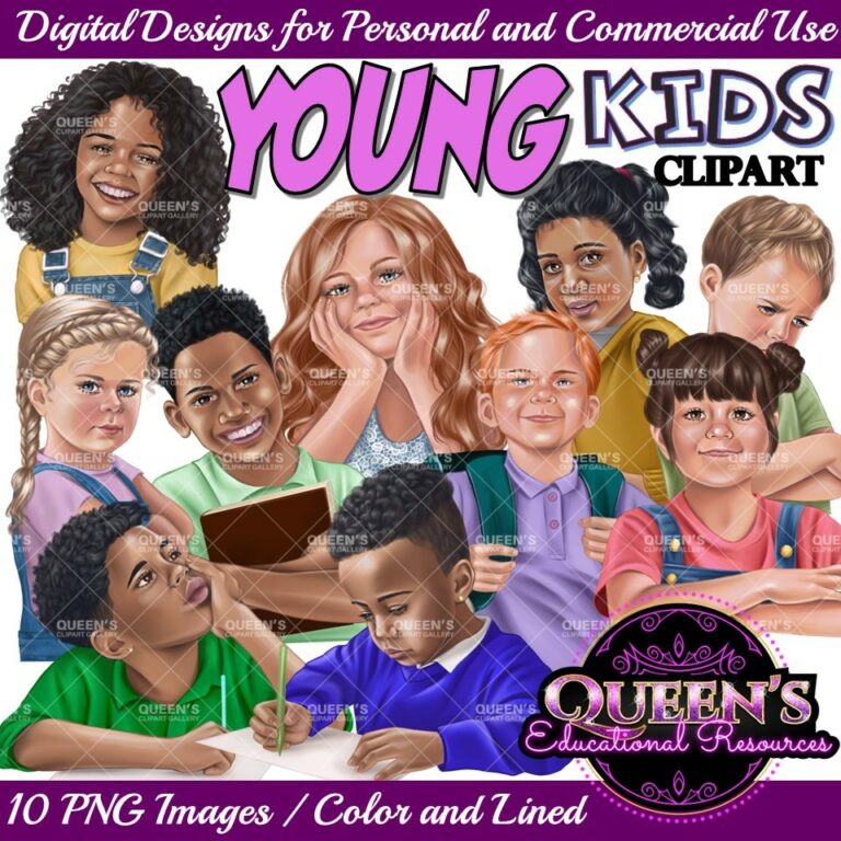 Kids Clipart, Children Clipart, Students Clipart, KIDS Clipart Bundle ...