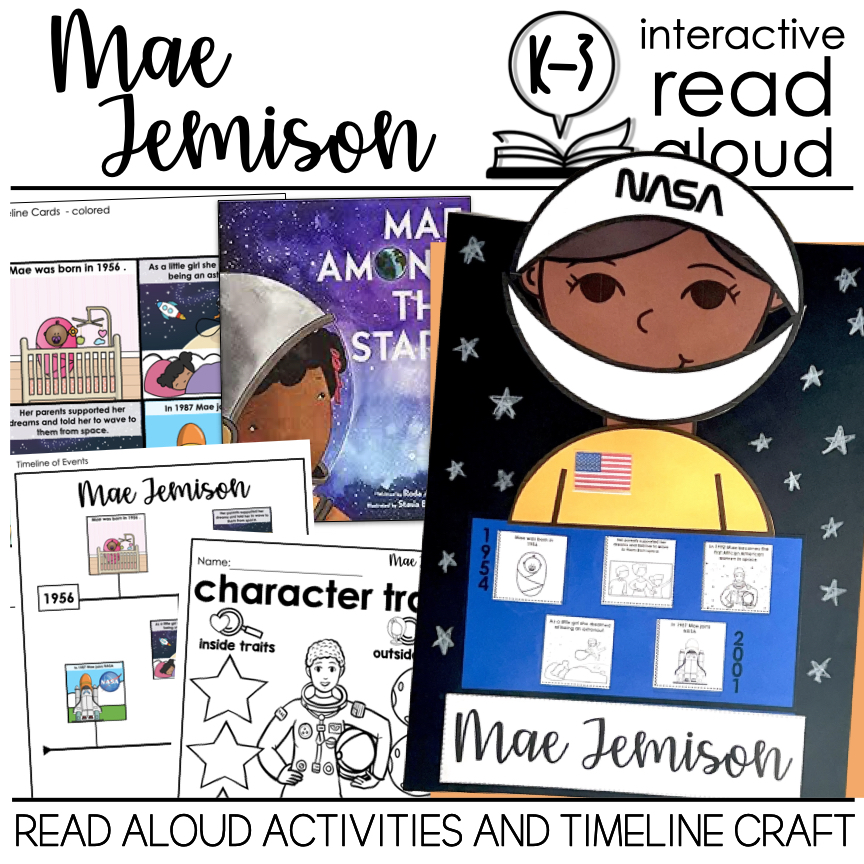 Mae Jemison Craft + Interactive Read Aloud | Black History | Women's ...