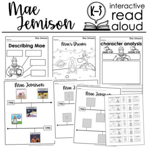 Mae Jemison Craft + Interactive Read Aloud | Black History | Women's ...