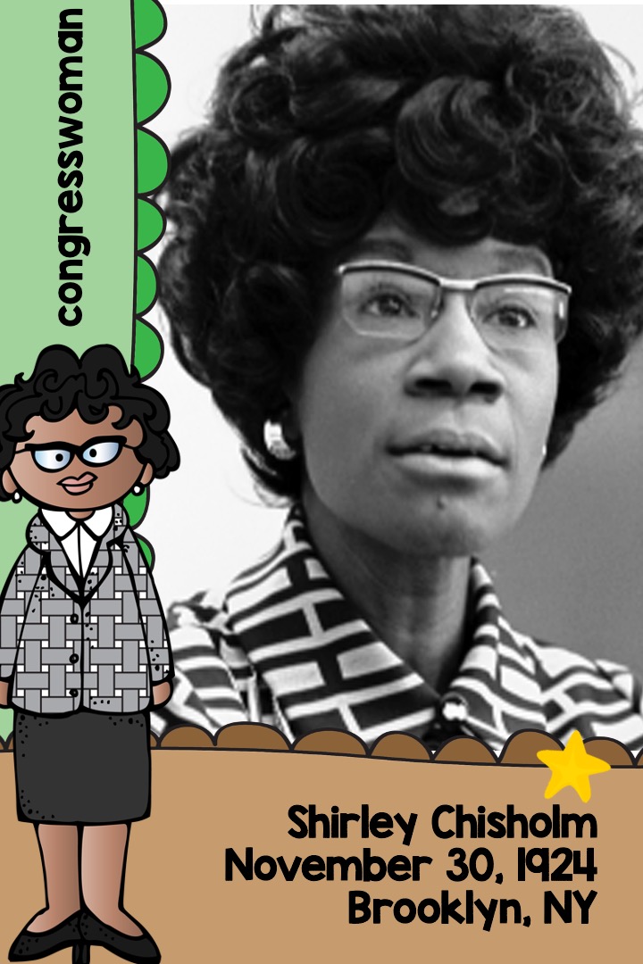 CLASSROOM DECOR History All Year: Mini Portraits-November Biographies ...