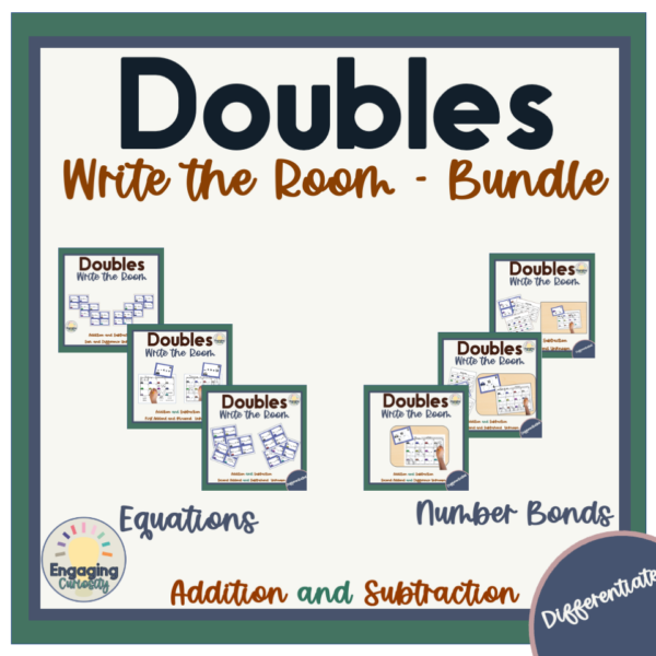 Adding And Subtracting Doubles Bundle Made By Teachers Adding And Subtracting Doubles Bundle Made By Teachers