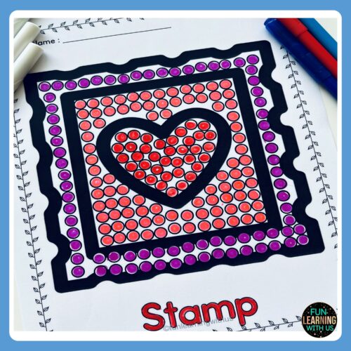 Post Office Q-Tip Painting | Community Helpers Fine Motor Activity ...