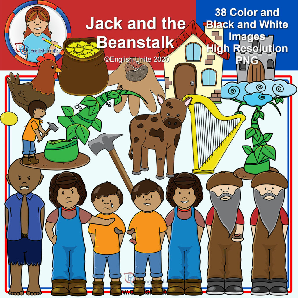 Clip Art - Jack and the Beanstalk | Made By Teachers