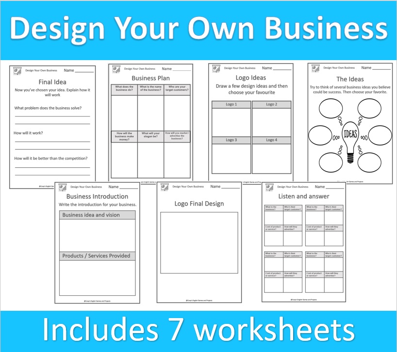 Design Your Own Business | Made By Teachers