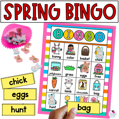 Easter BINGO - Spring Game | Made By Teachers