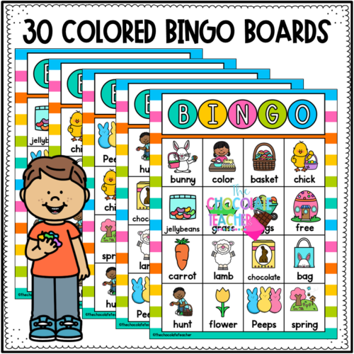Easter BINGO - Spring Game | Made By Teachers
