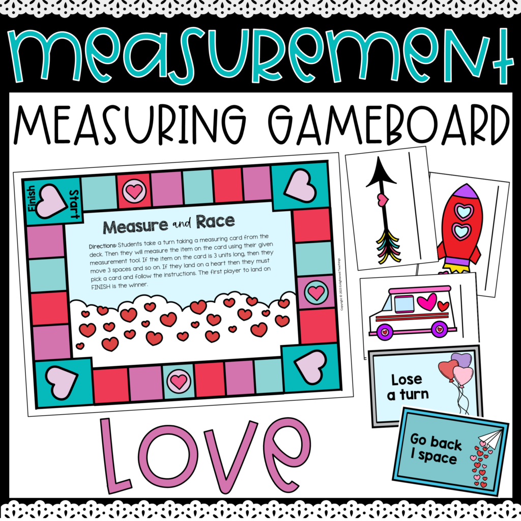 Measurement Games Non Standard Measuring Valentines Measuring ...