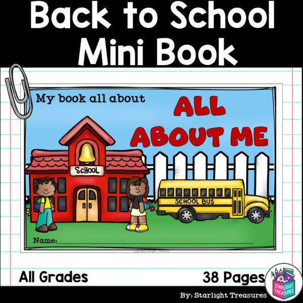 Back To School Mini Book - All About Me Mini Book | Made By Teachers