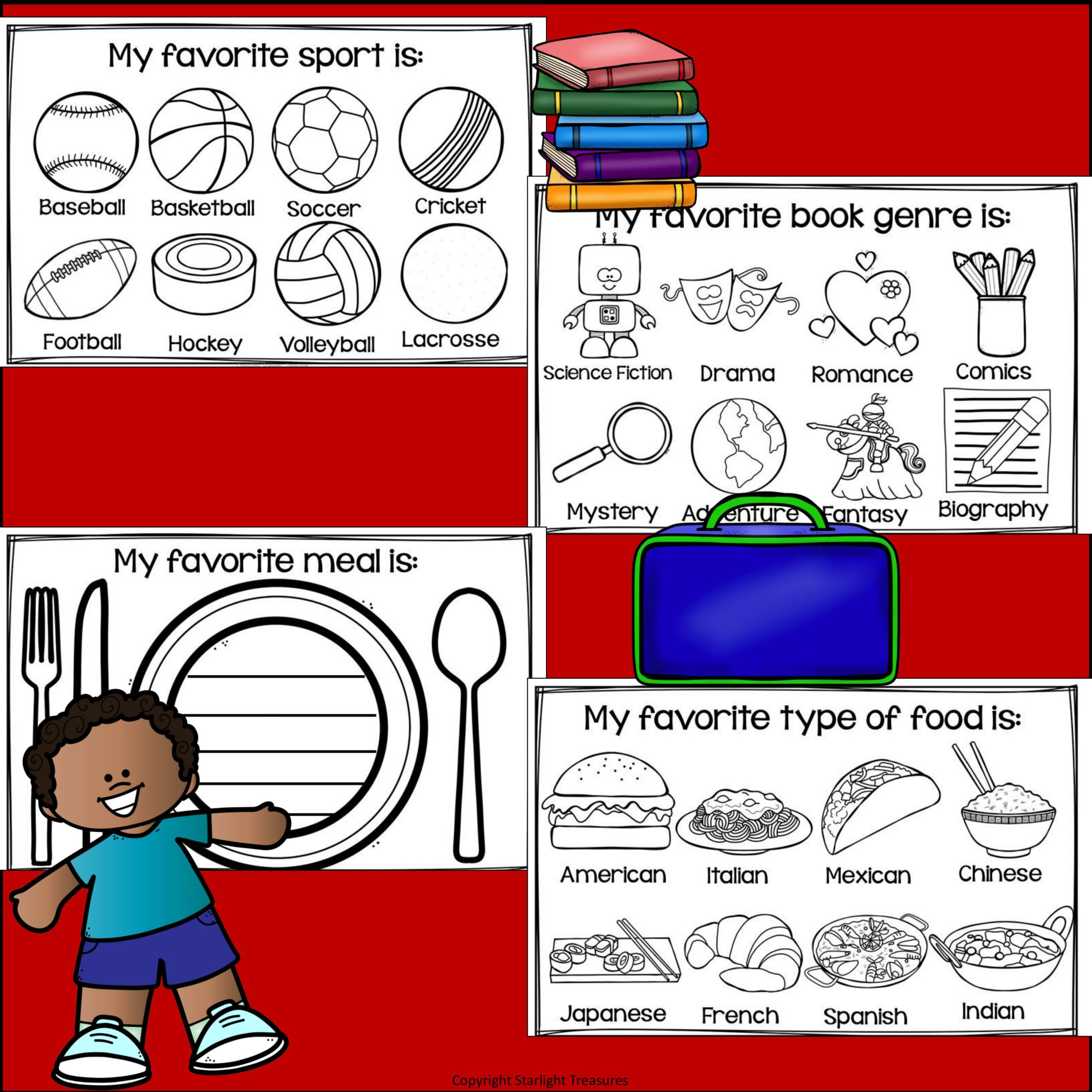 Back To School Mini Book - All About Me Mini Book | Made By Teachers