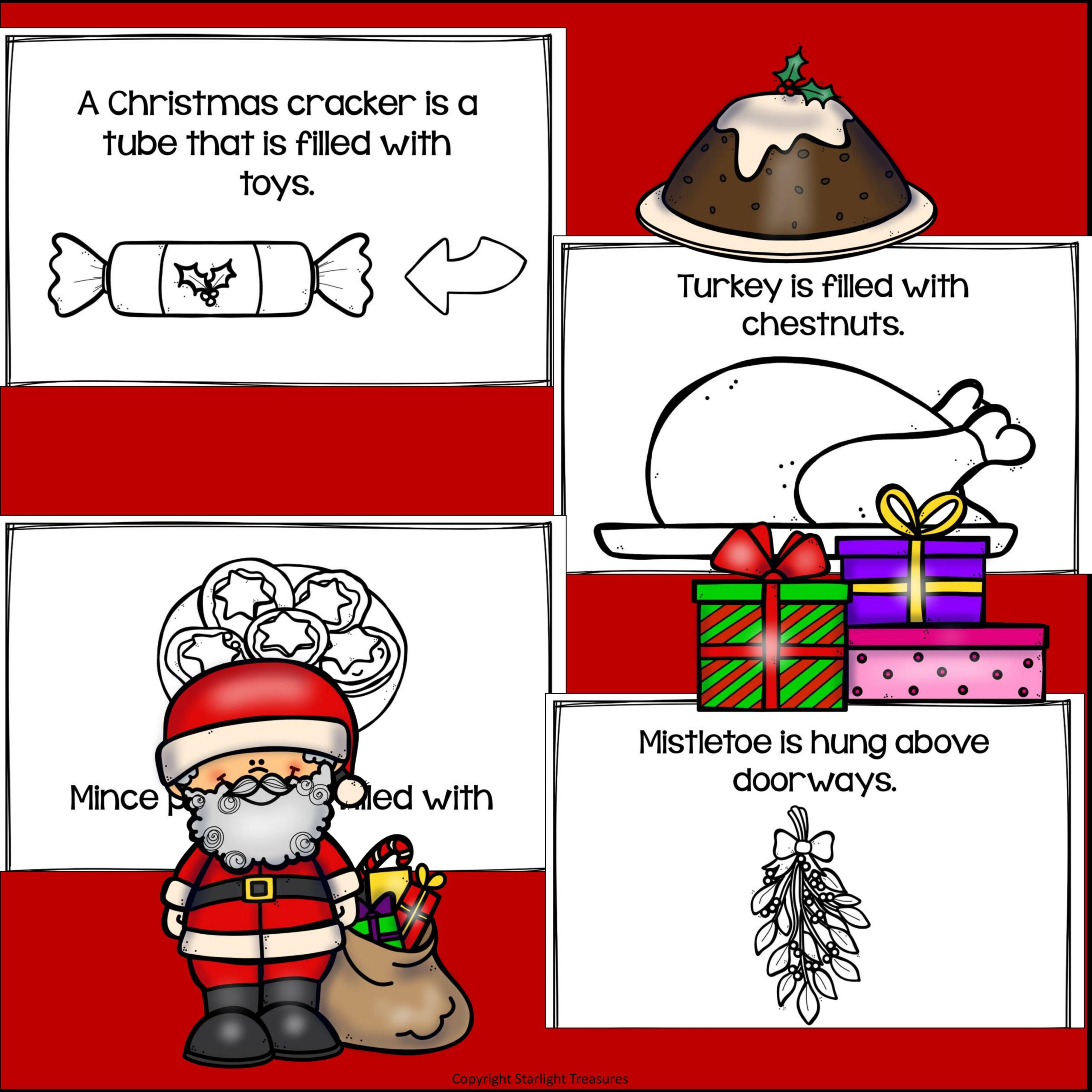 Christmas in England Mini Book for Early Readers - Christmas Activities ...