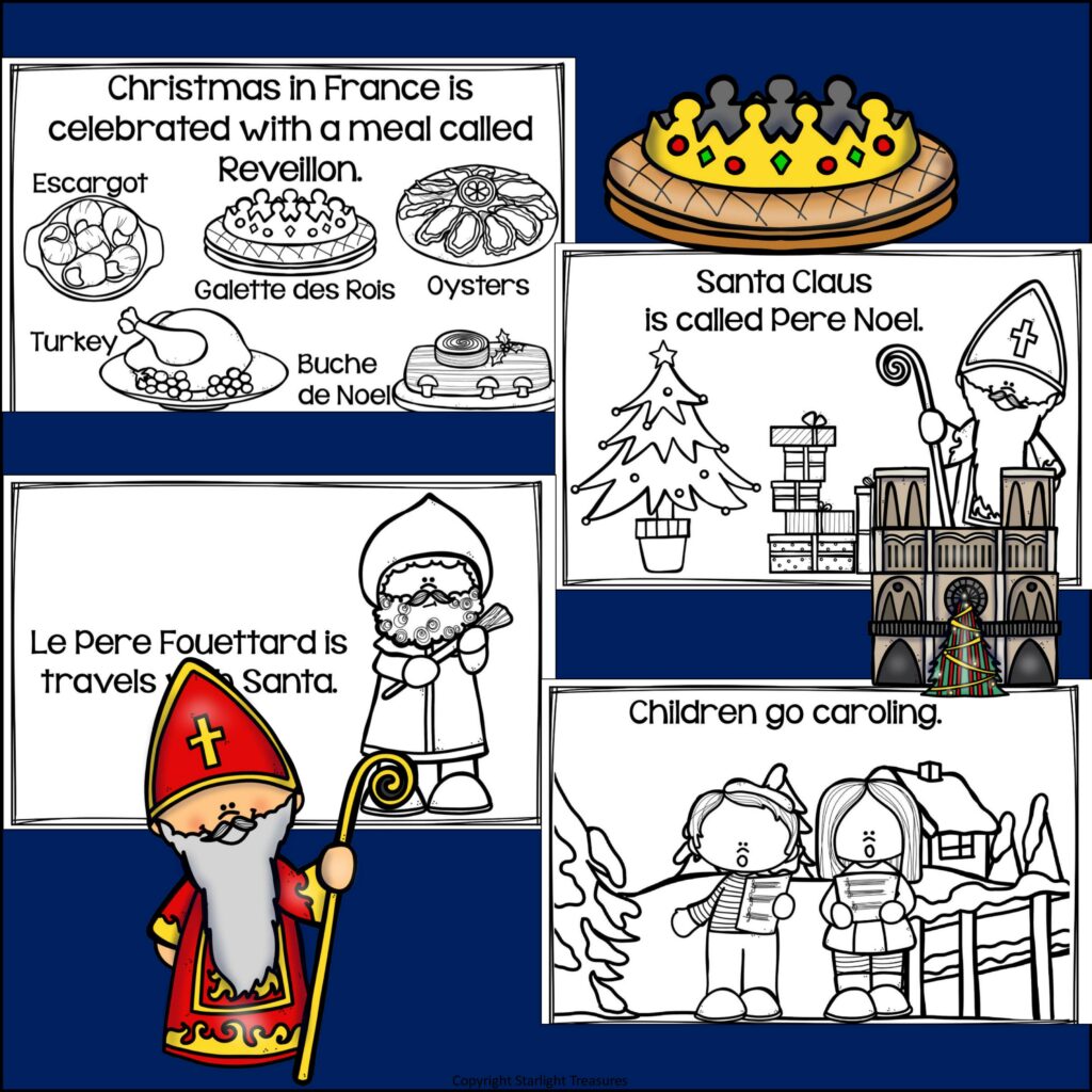 Christmas in France Mini Book for Early Readers - Christmas Activities ...