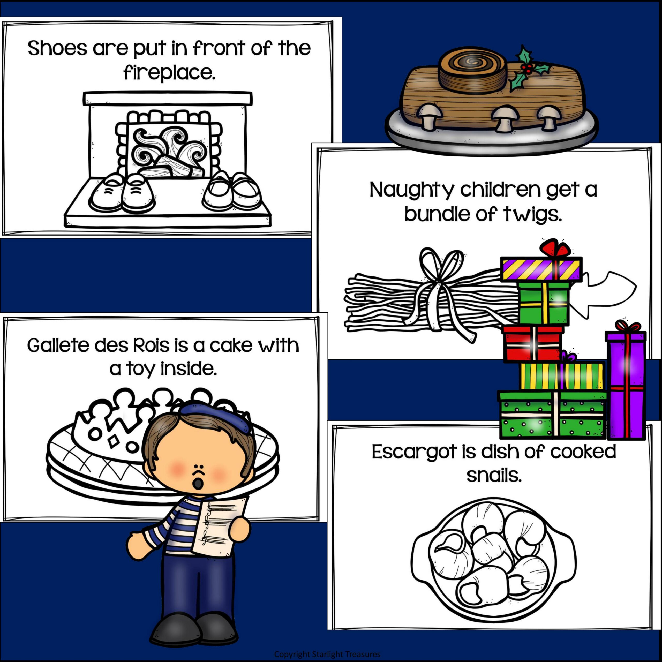 Christmas in France Mini Book for Early Readers - Christmas Activities ...