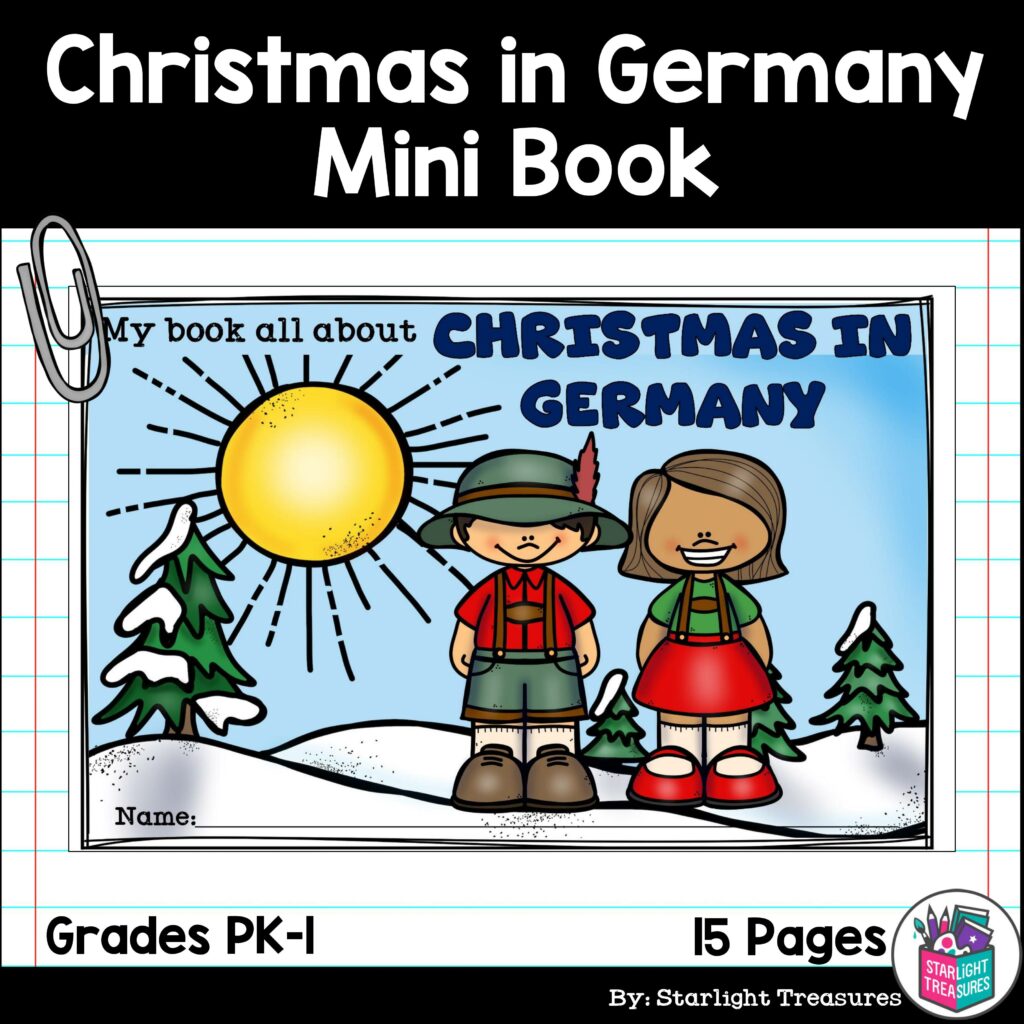Christmas in Germany Mini Book for Early Readers - Christmas Activities ...