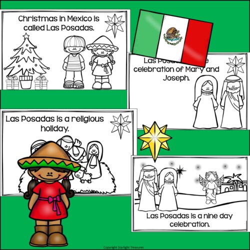 Christmas in Mexico: Las Posadas Mini Book for Early Readers | Made By ...
