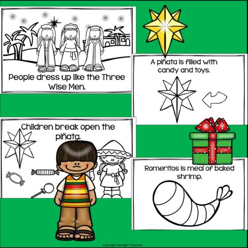 Christmas in Mexico: Las Posadas Mini Book for Early Readers | Made By ...