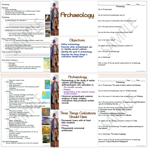 Introduction to Anthropology NO PREP Unit Bundle | Made By Teachers