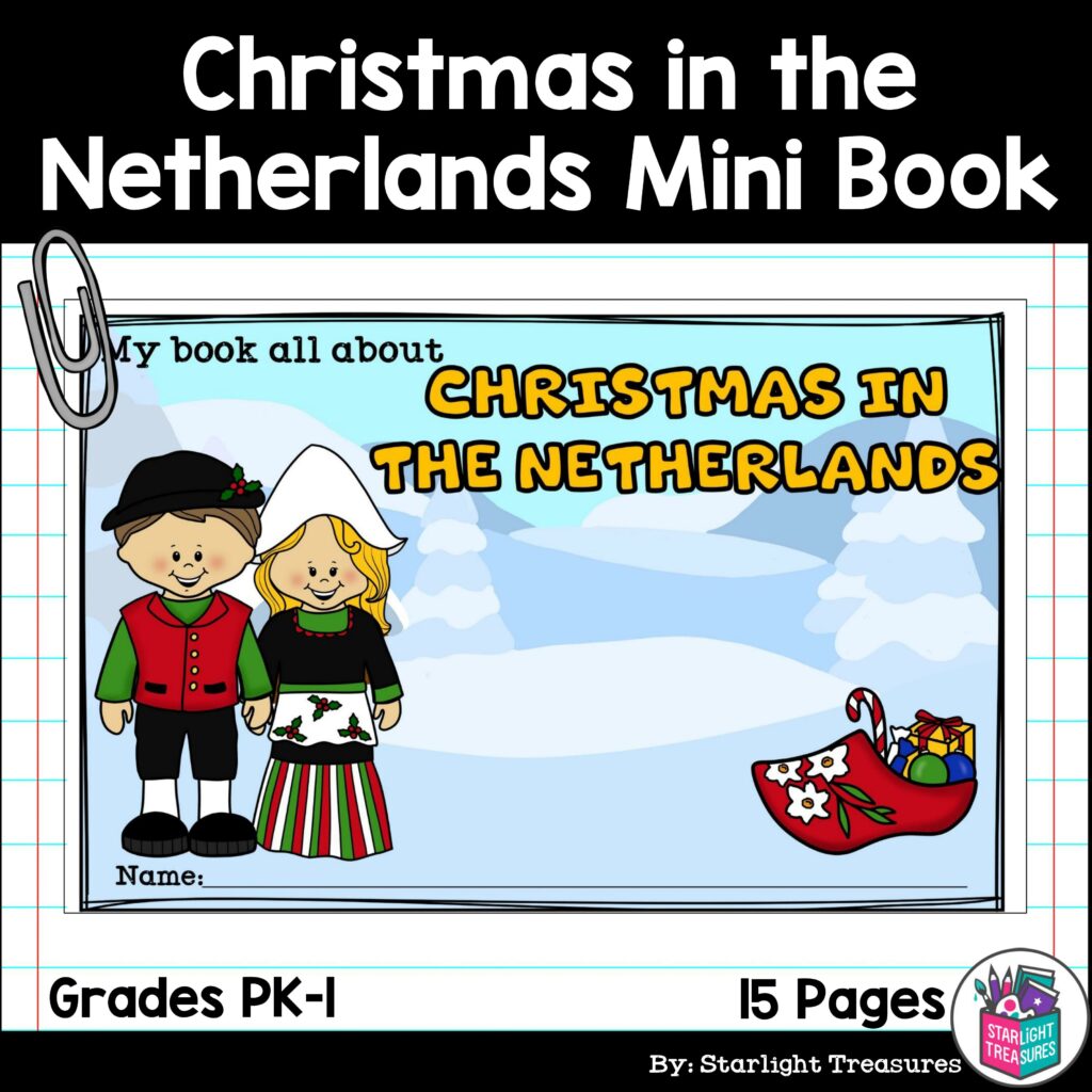 Christmas in the Netherlands Mini Book for Early Readers - Christmas ...