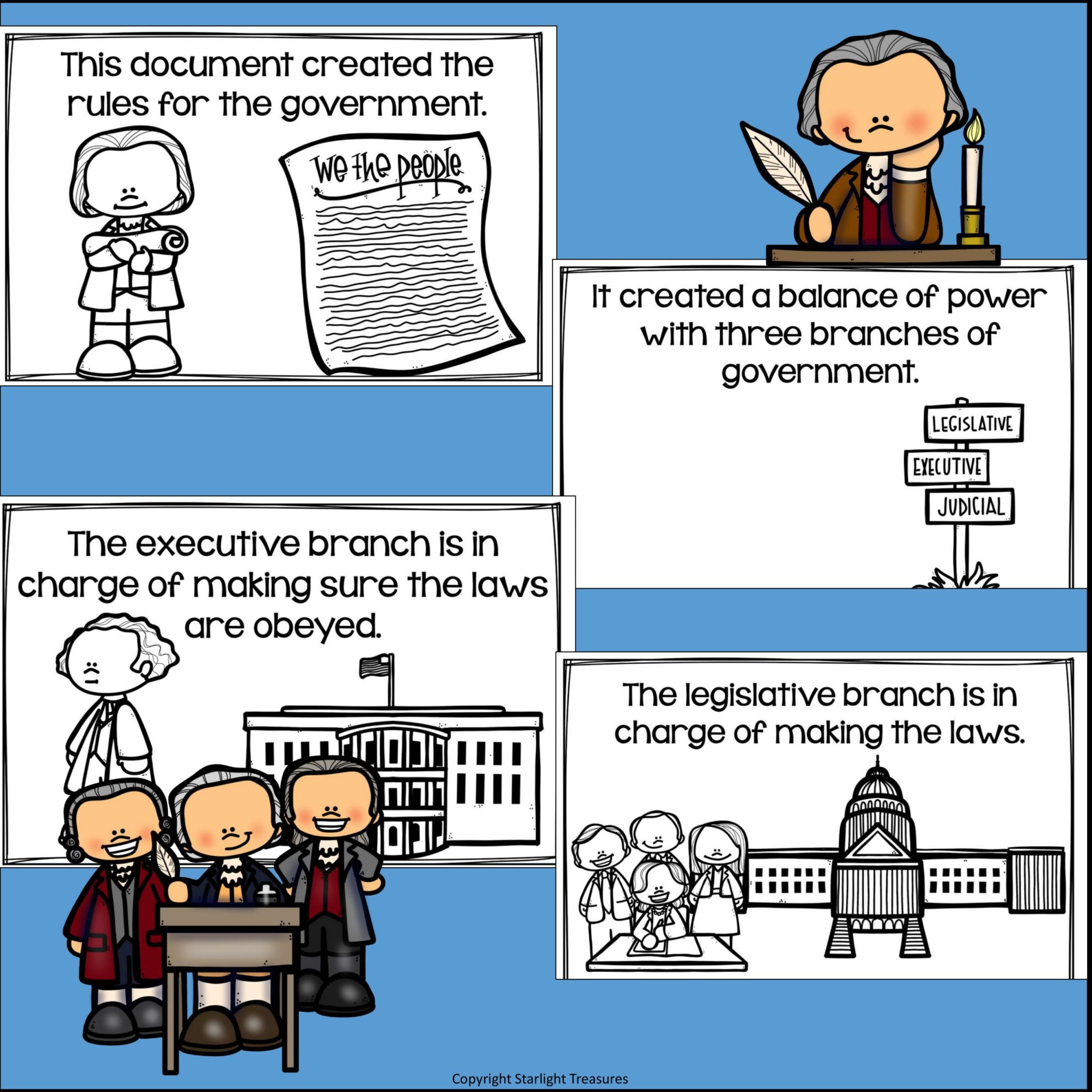 Constitution Day Mini Book for Early Readers | Made By Teachers