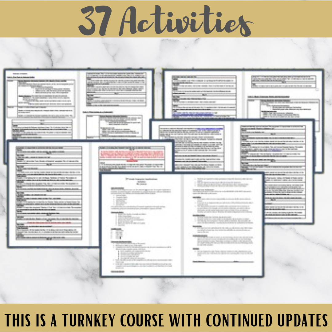 Computer Applications Course & Bundle- Microsoft Edition- 1 Semester ...