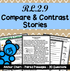 RL.2.9: Compare and Contrast Stories | Made By Teachers
