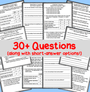 RL.2.9: Compare and Contrast Stories | Made By Teachers