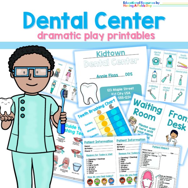 Dramatic Play - Dental Care Center | Dentist Office | Made By Teachers