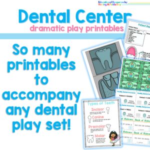 Dramatic Play - Dental Care Center | Dentist Office | Made By Teachers