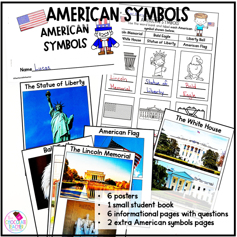 American Symbols - First Grade Social Studies - Craft | Made By Teachers