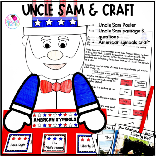 American Symbols - First Grade Social Studies - Craft | Made By Teachers