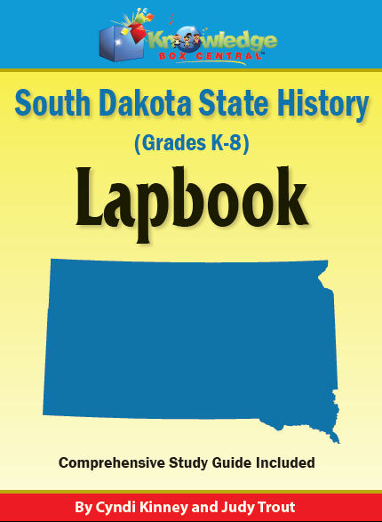 South Dakota State History Lapbook / Interactive Notebook | Made By ...