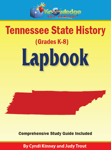 Tennessee State History Lapbook / Interactive Notebook | Made By Teachers