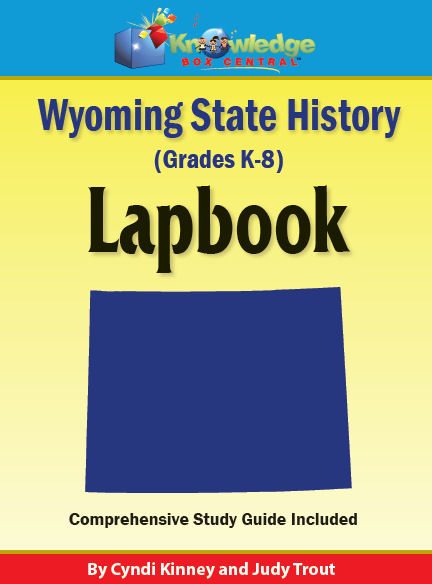 Wyoming State History Lapbook / Interactive Notebook | Made By Teachers