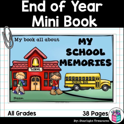 End of Year Mini Book - End of Year Memory Book | Made By Teachers