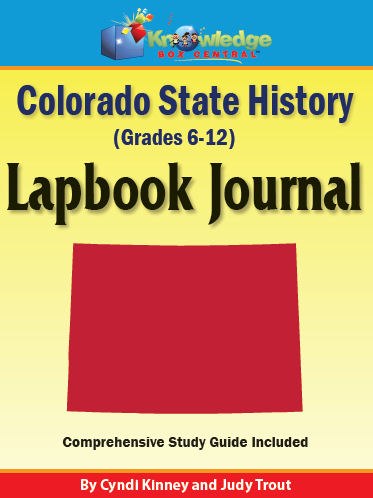 Colorado State History Lapbook Journal / Interactive Notebook | Made By ...