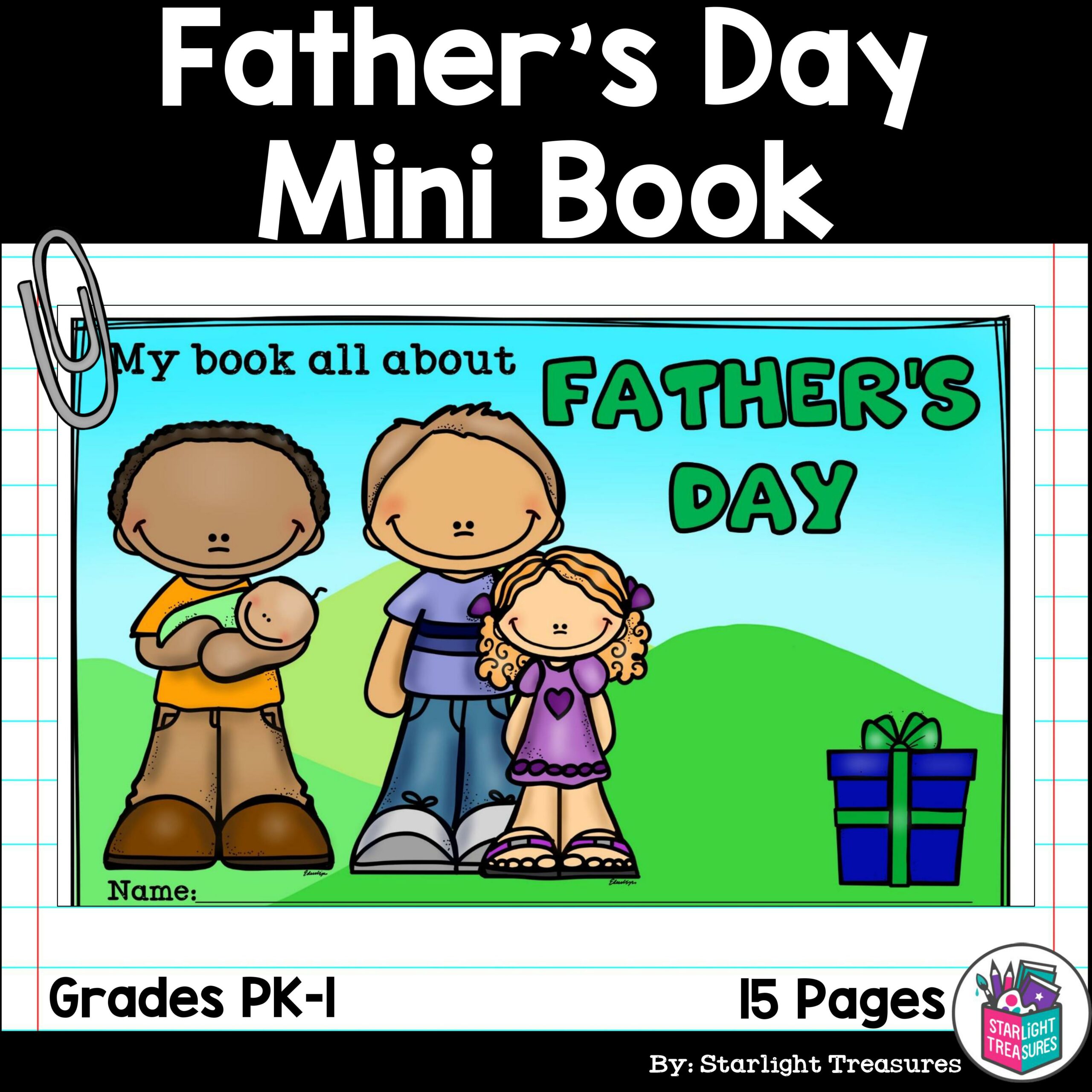 Father's Day Mini Book for Early Readers | Made By Teachers