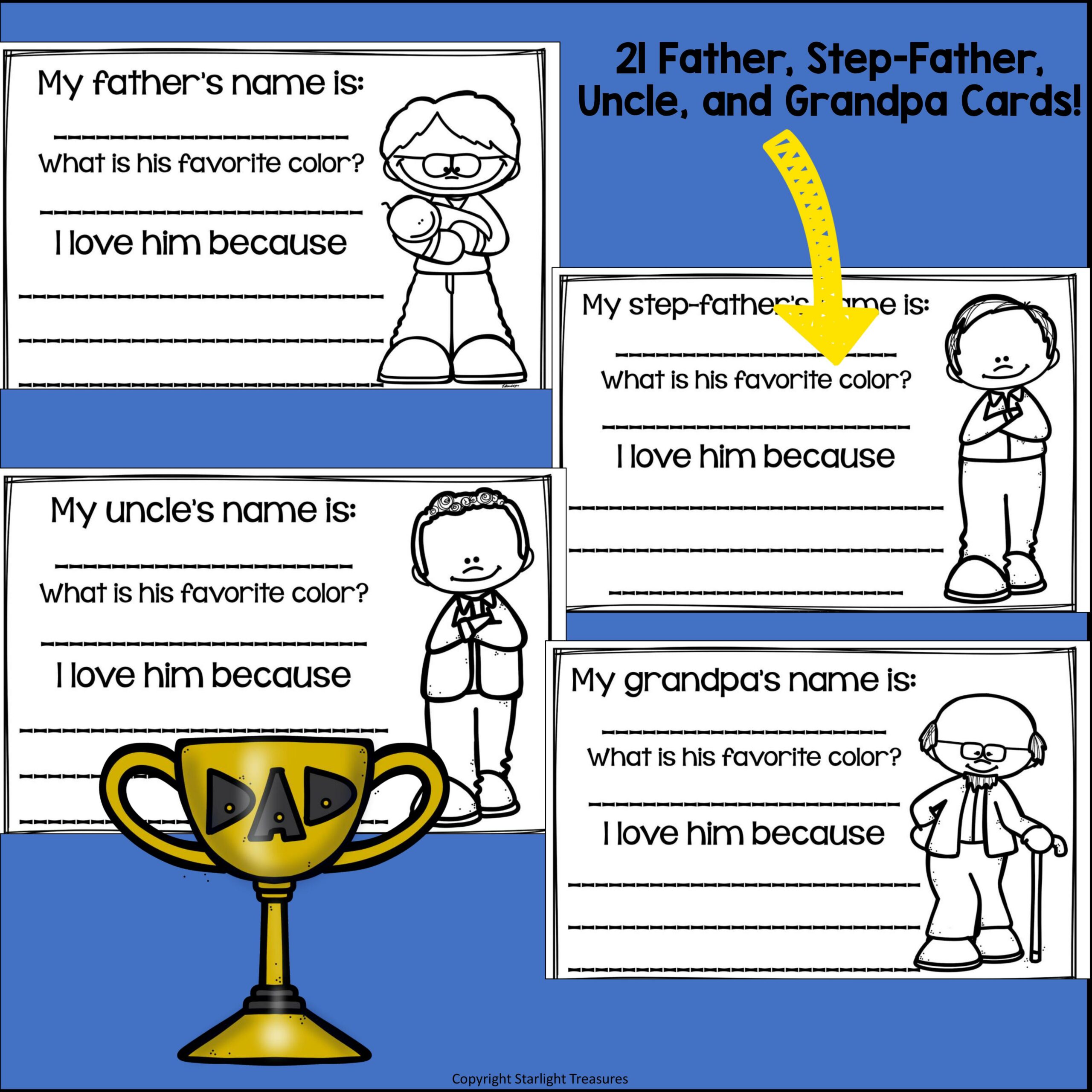 Father's Day Mini Book for Early Readers | Made By Teachers