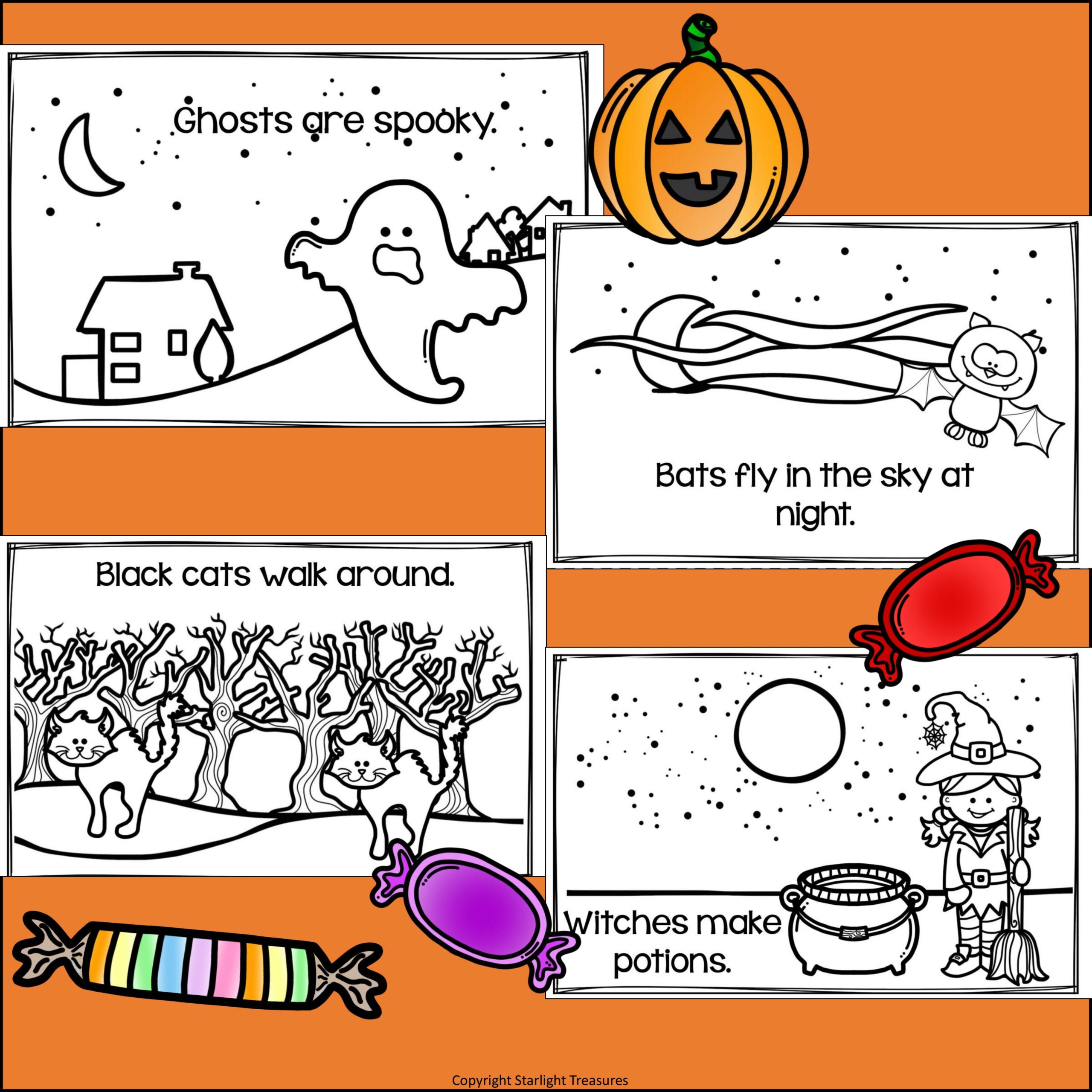 Halloween Mini Book for Early Readers | Made By Teachers