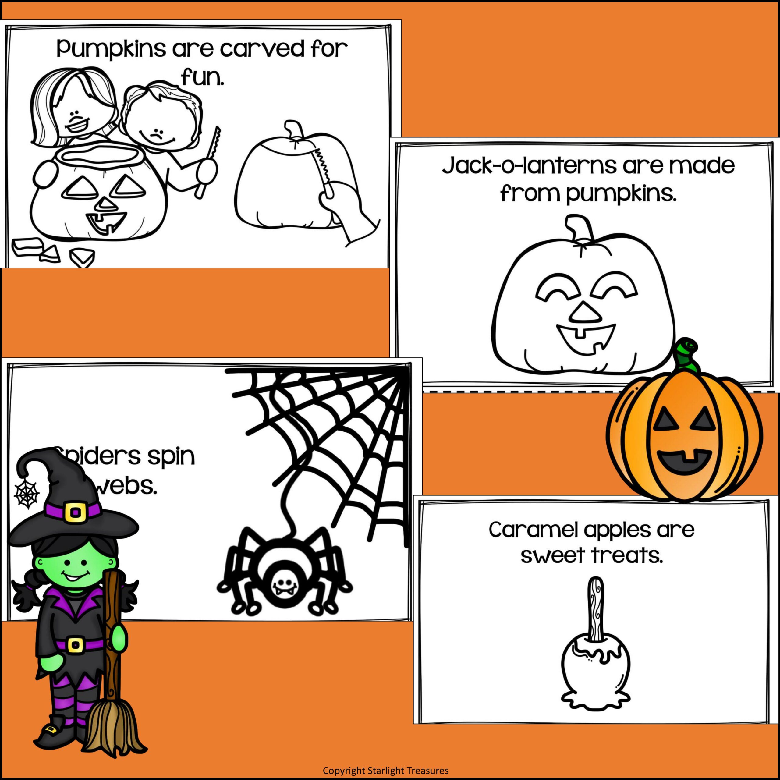 Halloween Mini Book for Early Readers | Made By Teachers