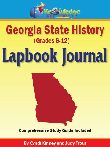 Georgia State History Lapbook Journal / Interactive Notebook | Made By ...