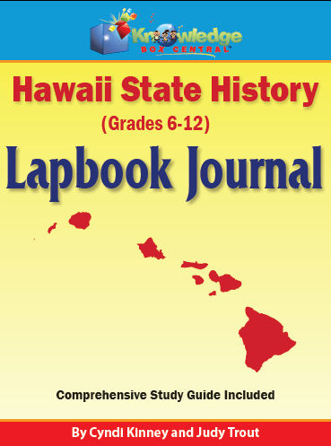 Hawaii State History Lapbook Journal / Interactive Notebook | Made By ...