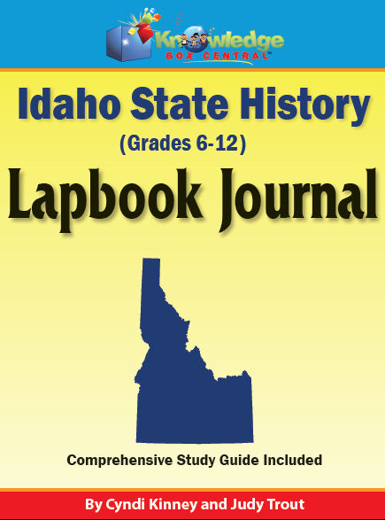 Idaho State History Lapbook Journal / Interactive Notebook | Made By ...