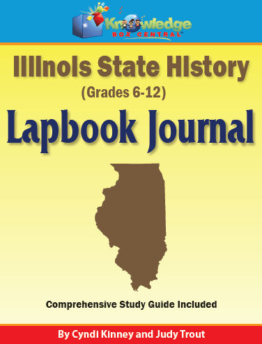 Illinois State History Lapbook Journal / Interactive Notebook | Made By ...