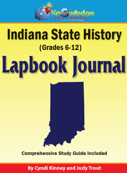 Indiana State History Lapbook Journal / Interactive Notebook | Made By ...
