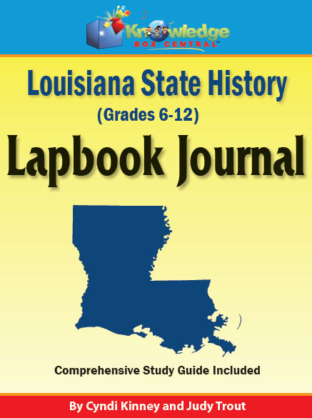 Louisiana State History Lapbook Journal / Interactive Notebook | Made ...